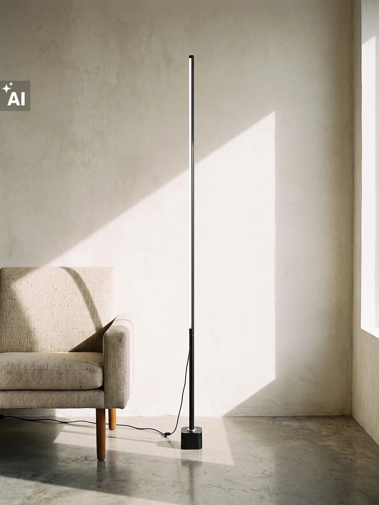 Sinsay - LED stojací lampa - černá