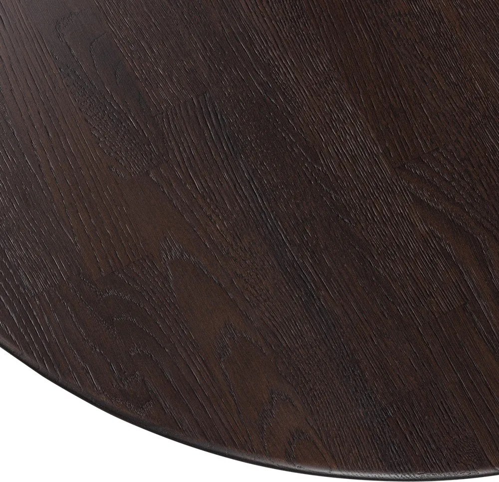 Kulatý jídelní stůl s deskou z dubového dřeva ø 120 cm Tablo – WOOOD