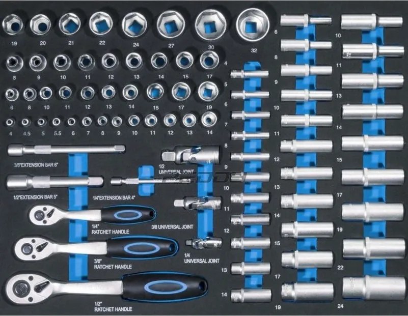 Dílenský vozík GÜDE GW7 Black Line 39131