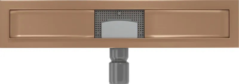 Mexen Flat těleso lineárního odtoku 60 cm, kartáčovaná měď - 1C15060