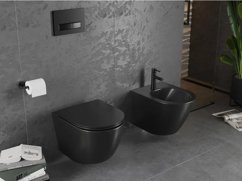 Mexen Lena závěsný bidet, černý mat - 35224885