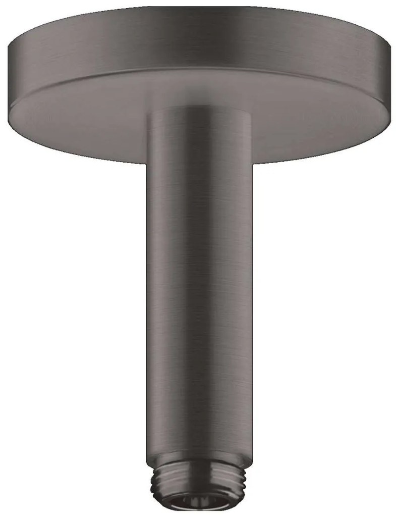 Axor - Sprchové rameno stropní, 10 cm, kartáčovaný černý chrom 26432340