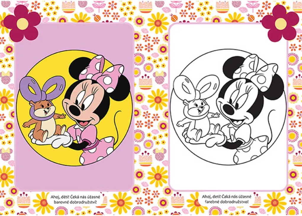JIRI MODELS Omalovánky A5+ Disney Minnie Mouse 2