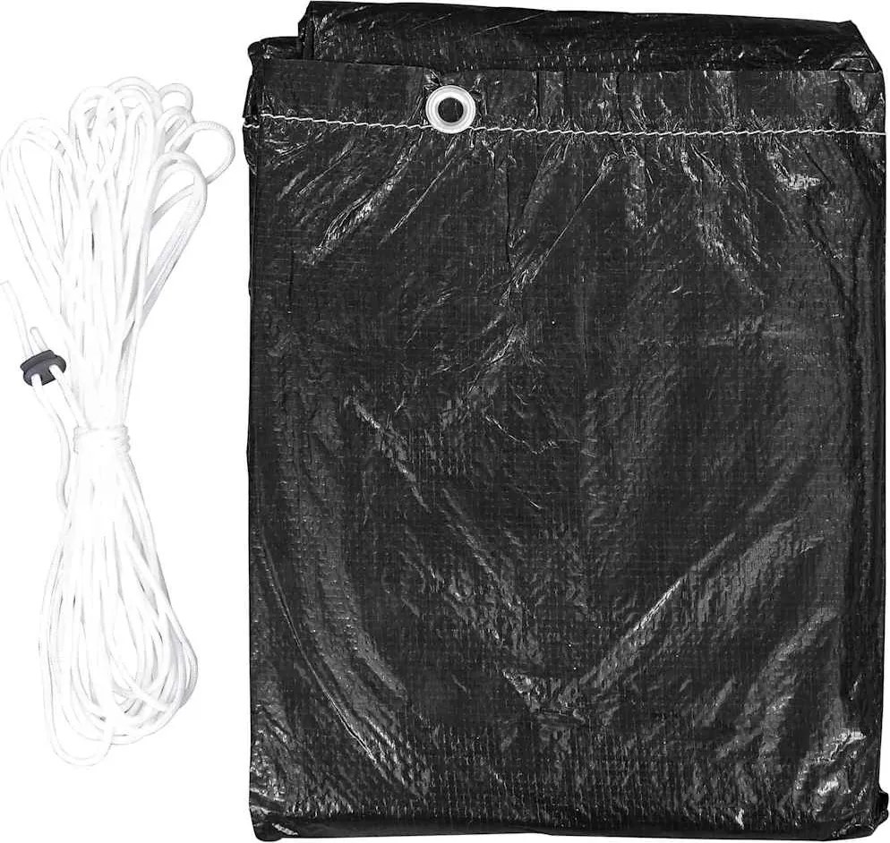 Plachty na zahradní houpačku 2 ks 6 oček 135 x 105 x 175 cm 3082845
