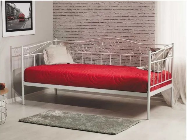 Kovová postel BIRMA 90x200cm