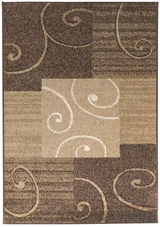 Koberce Breno Kusový koberec PRACTICA 54/DBD, Hnědá, Vícebarevné, 160 x 230 cm