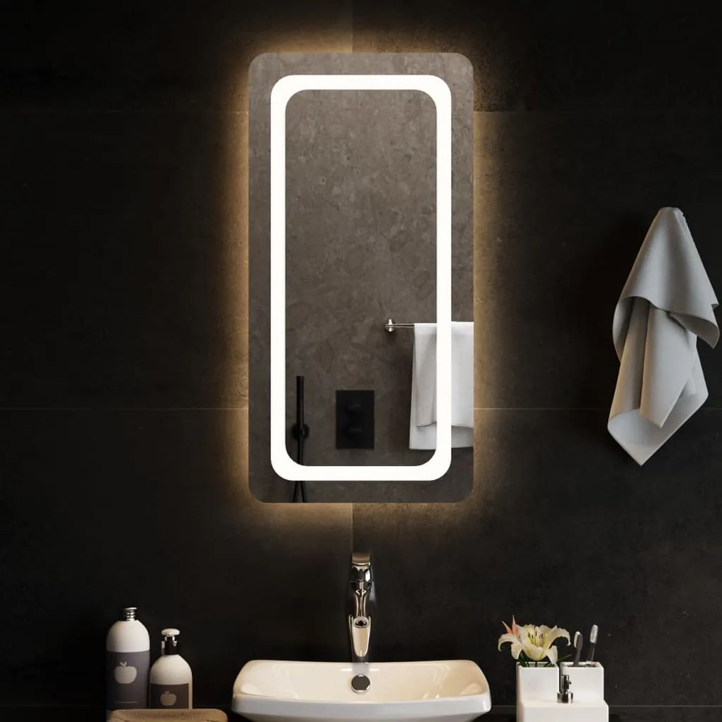 Koupelnové zrcadlo s LED osvětlením 40x80 cm 3154094