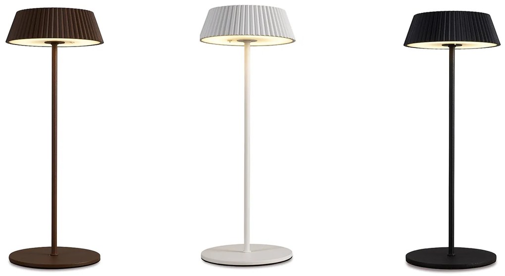 Mantra 7934 Relax, stolní nabíjecí lampa LED 2W 3000K, černá, výška 35cm