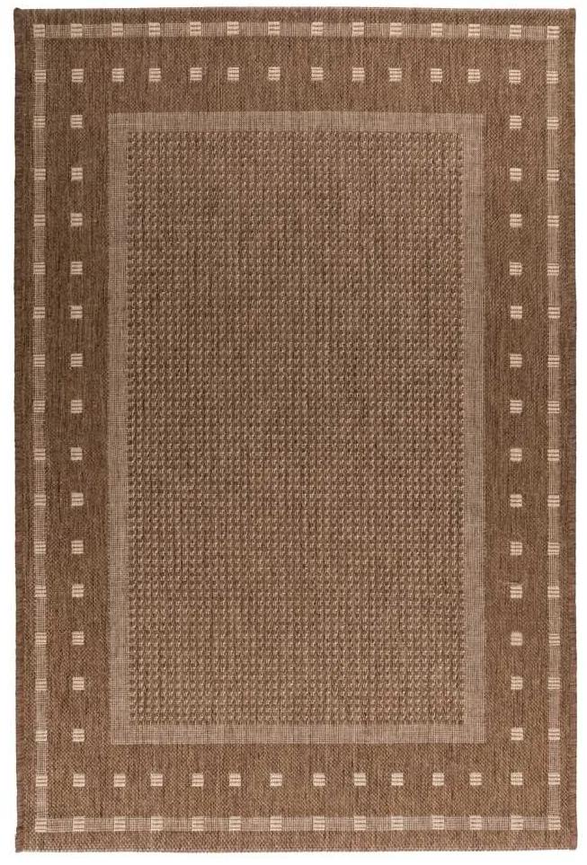 Lalee Kusový koberec Finca 520 Coffee Rozměr koberce: 60 x 110 cm