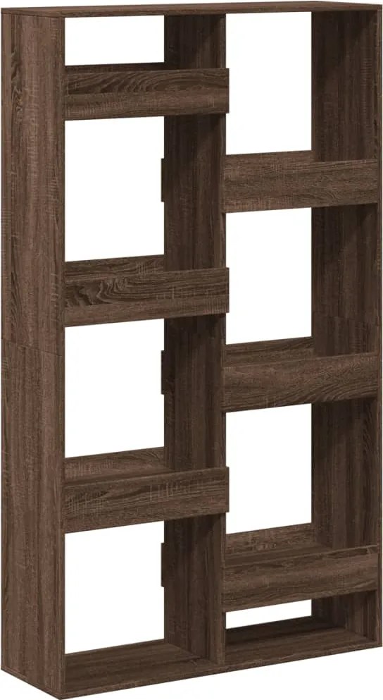 Knihovna hnědý dub 100 x 33 x 175 cm kompozitní dřevo 3309408