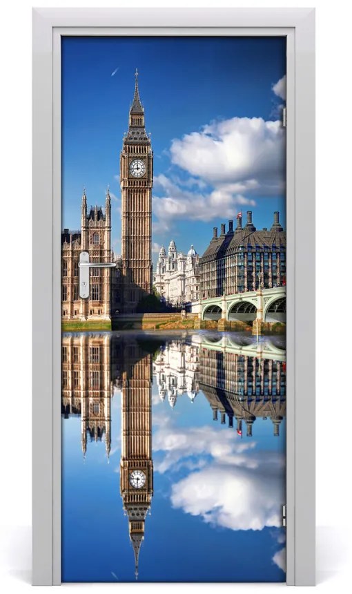 Fototapeta samolepící na dveře Big Ben Londýn 75x205 cm