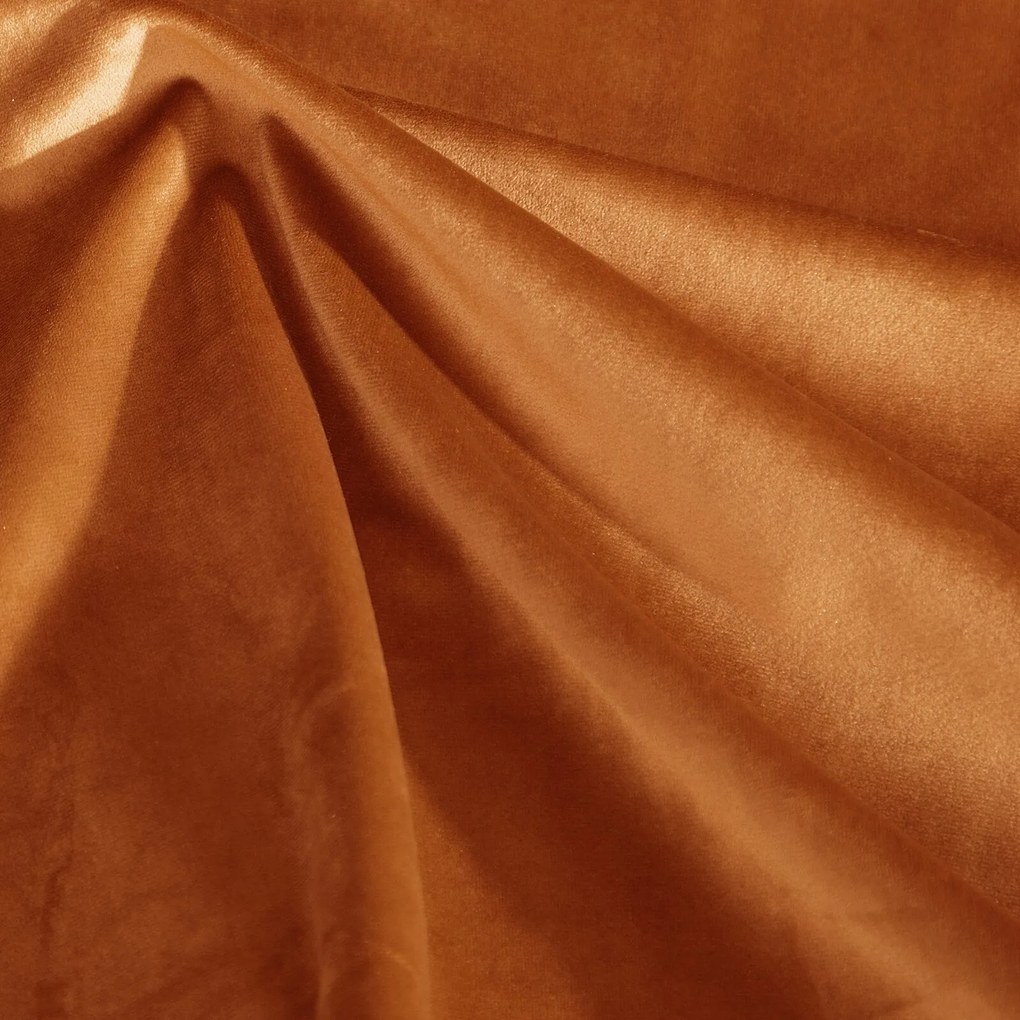ZATEMŇOVACÍ ZÁVĚS NA KROUŽCÍCH RIA 140X250 CM ORANŽOVÁ