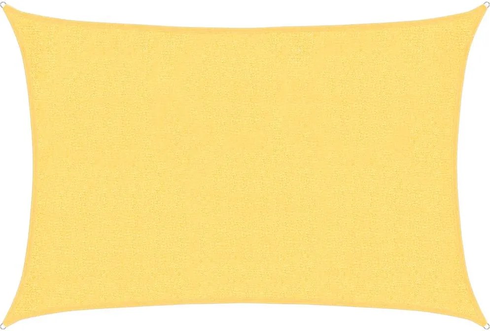Plachta proti slunci 160 g/m² béžová 2 x 3 m HDPE 311117