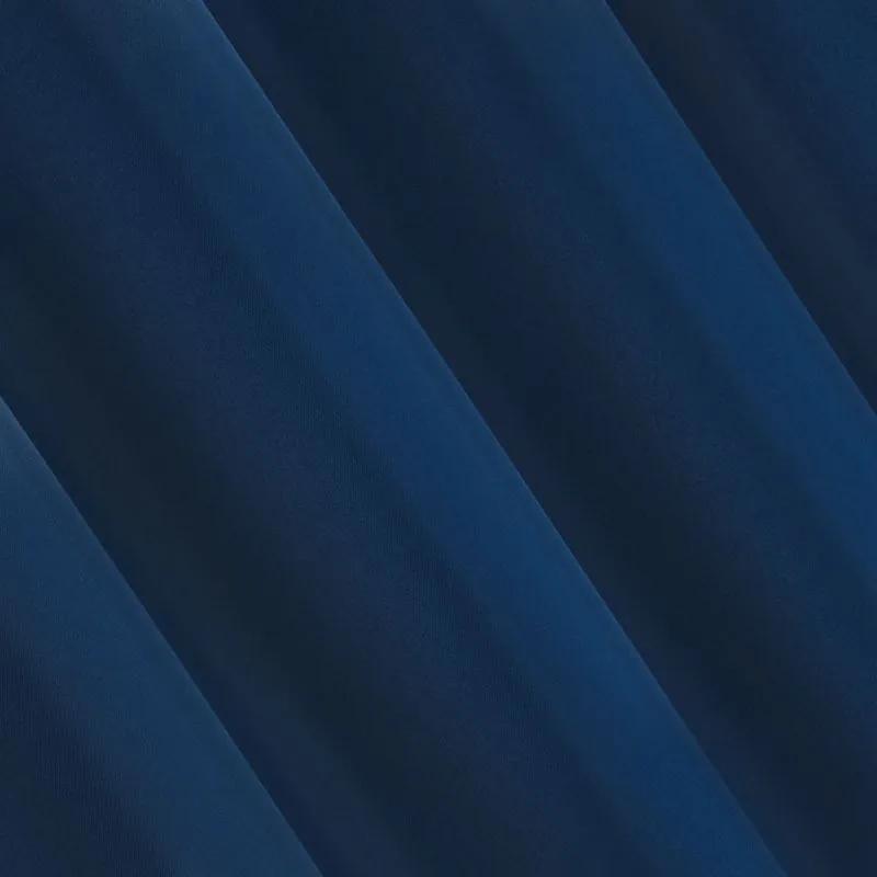 Modrý závěs na kroužcích ADORE 140x250 cm