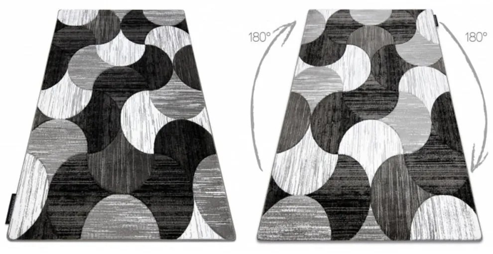 Kusový koberec Alter šedý 200x290cm