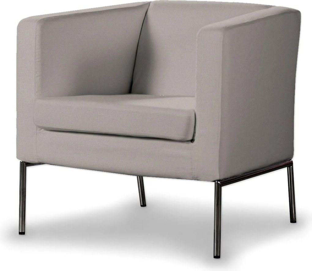 Potah na křeslo IKEA Klappsta barva béžová látka sametová