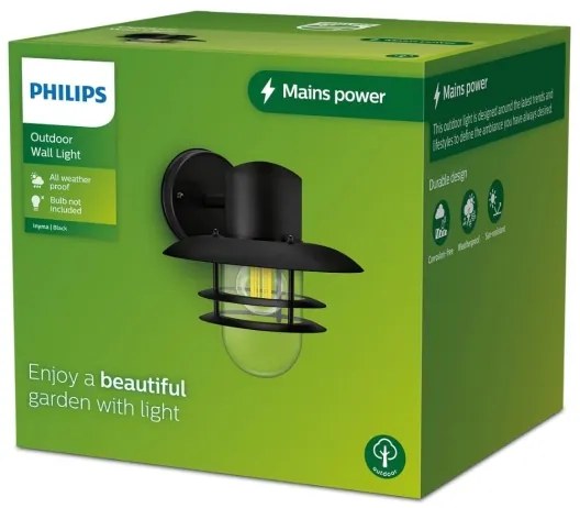 Philips - Venkovní nástěnné svítidlo INYMA 1xE27/25W/230V IP44