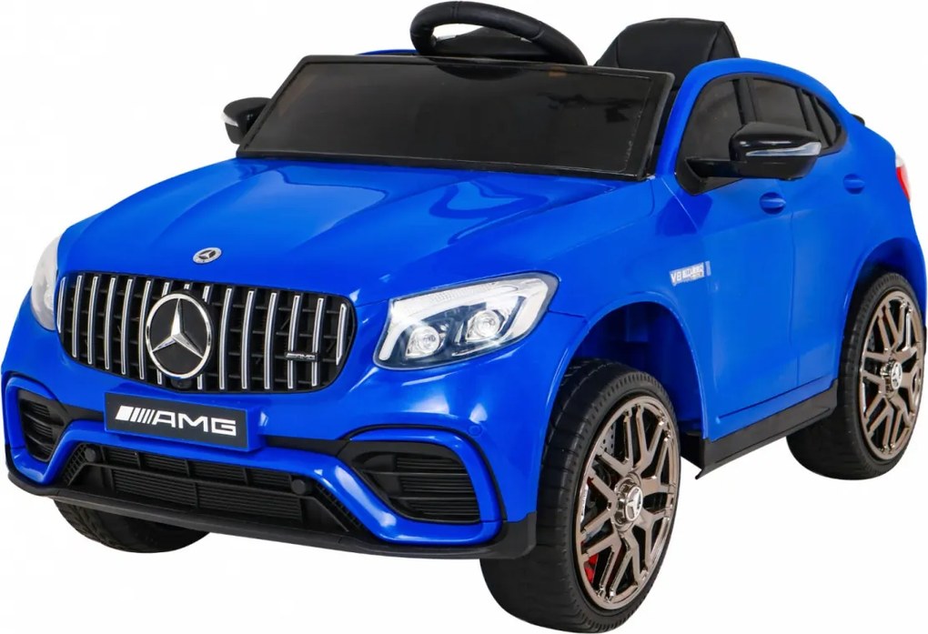 Ramiz Elektrické autíčko Mercedes Benz GLC63S SUV pro děti modré + dálkové ovládání