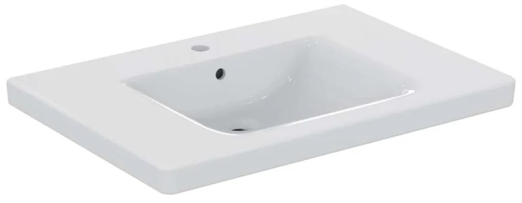 Ideal Standard Connect Freedom - Umyvadlo 80x56 cm, 1 otvor baterii, s Ideal Plus, bílá E5484MA