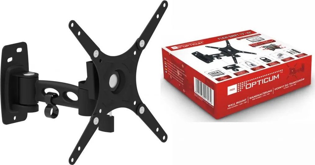 OPTICUM AX FLEXI  SWIFT 13"- 42" uzamykatelný držák TV