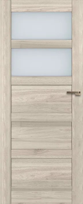 Interiérové dveře vasco doors BRAGA model 3 Průchozí rozměr: 70 x 197 cm, Orientace dveří: Levé dveře, Dekor: Ořech columbia