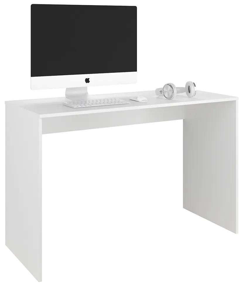 MBN Počítačový stůl s komodou MODERN N14 120 cm - Bílý