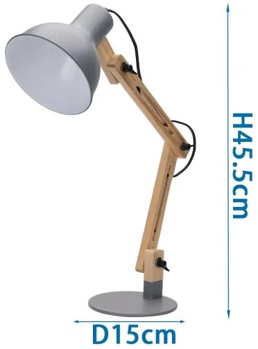 Aigostar - Stolní lampa 1xE27/40W/230V