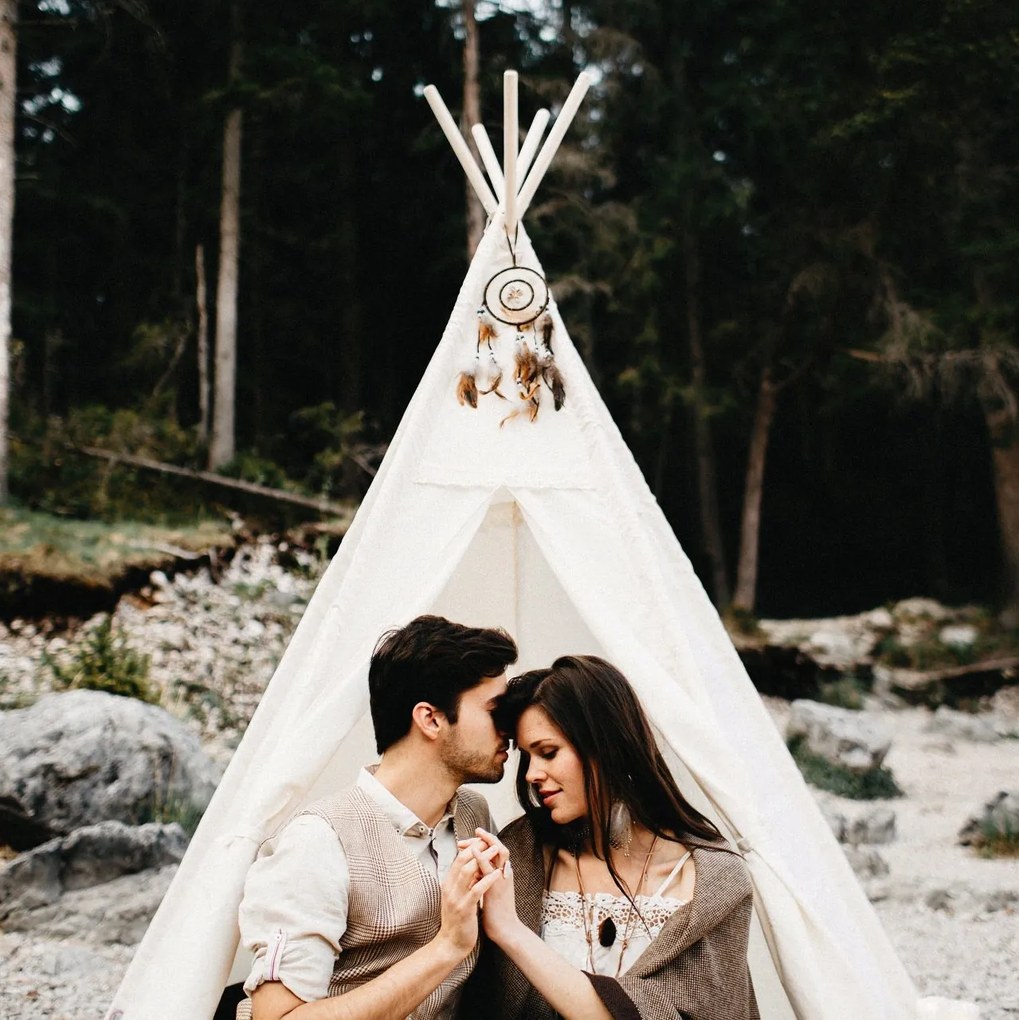 Vigvam design Nature Teepee pro holčičky - mini bez doplňků