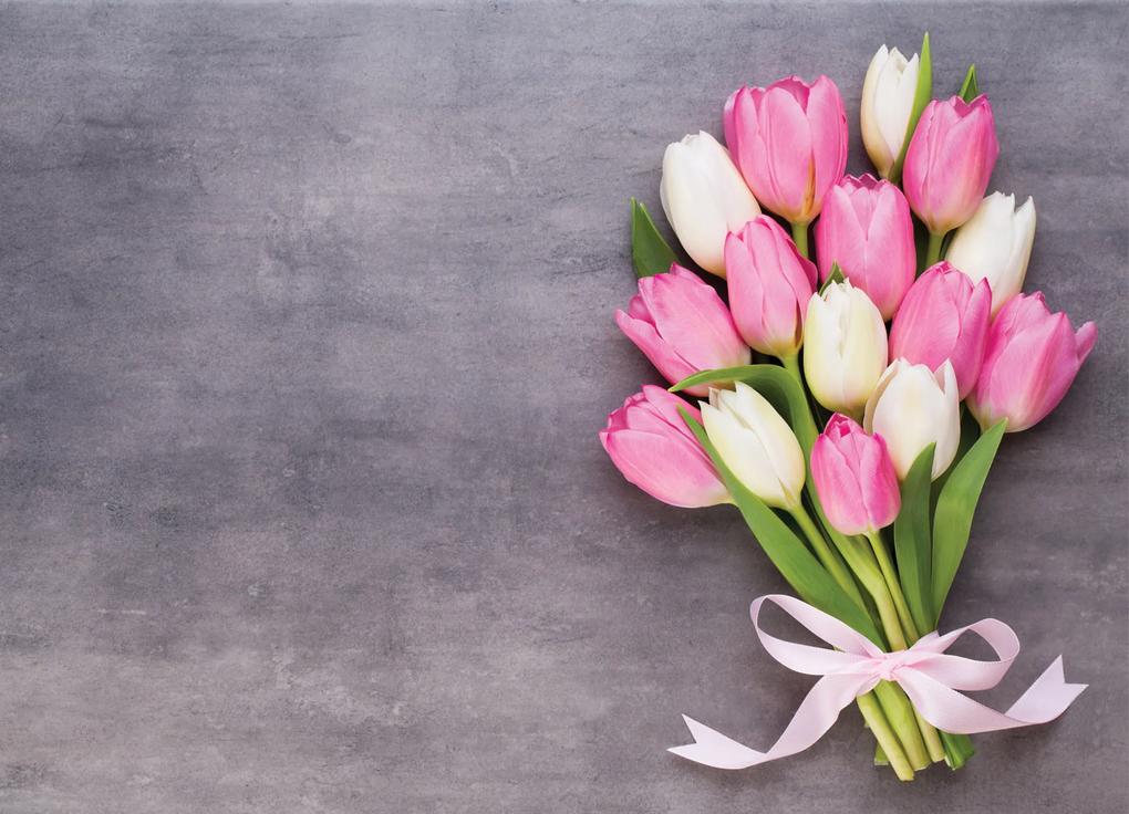 Malvis ® Tapeta Kytice tulipánů Vel. (šířka x výška): 504 x 310 cm