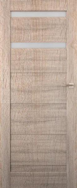 Interiérové dveře vasco doors EVORA model 2 Průchozí rozměr: 70 x 197 cm, Orientace dveří: Levé dveře, Dekor: Dub riviera