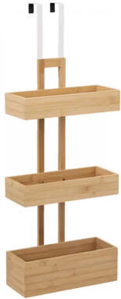 Závěsný bambusový regál na dveře SHELF