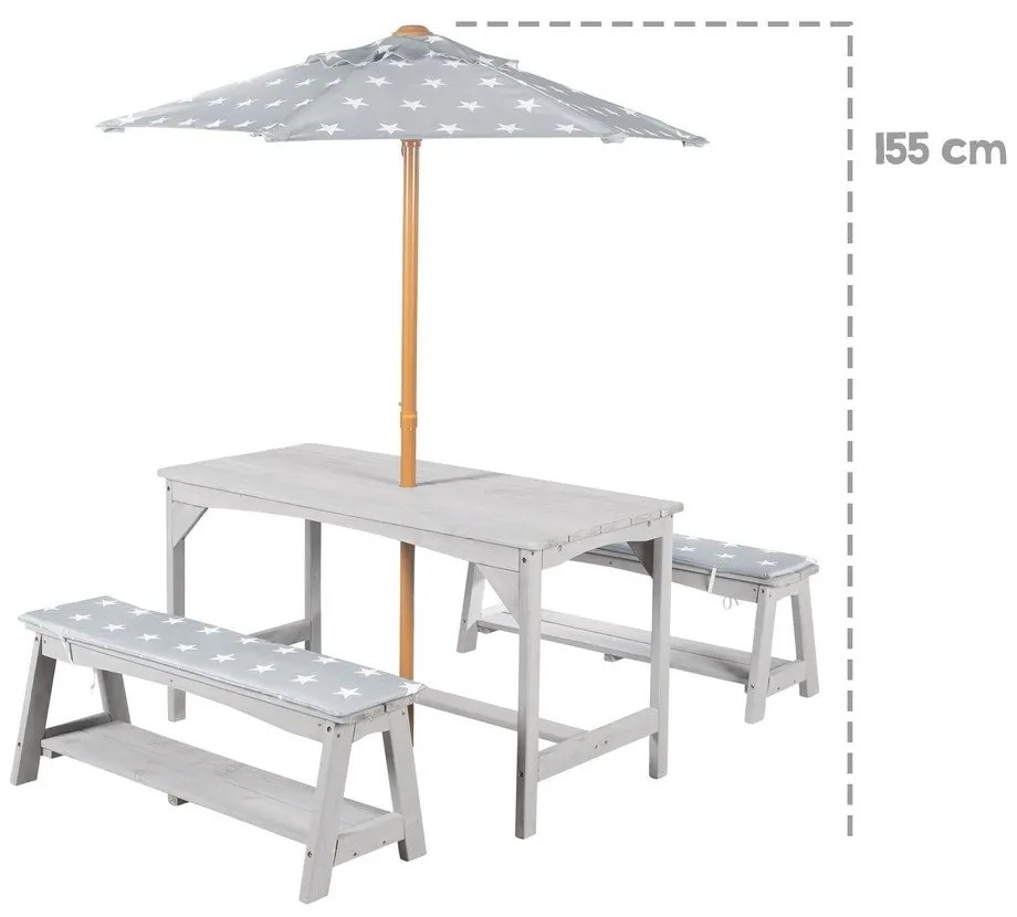 Dětský zahradní set 4 ks Outdoor+ – Roba