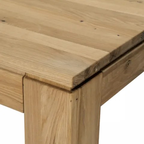 Jídelní stůl 80x80 x75 masiv dub, povrchová úprava olejem DS-F080 DUB