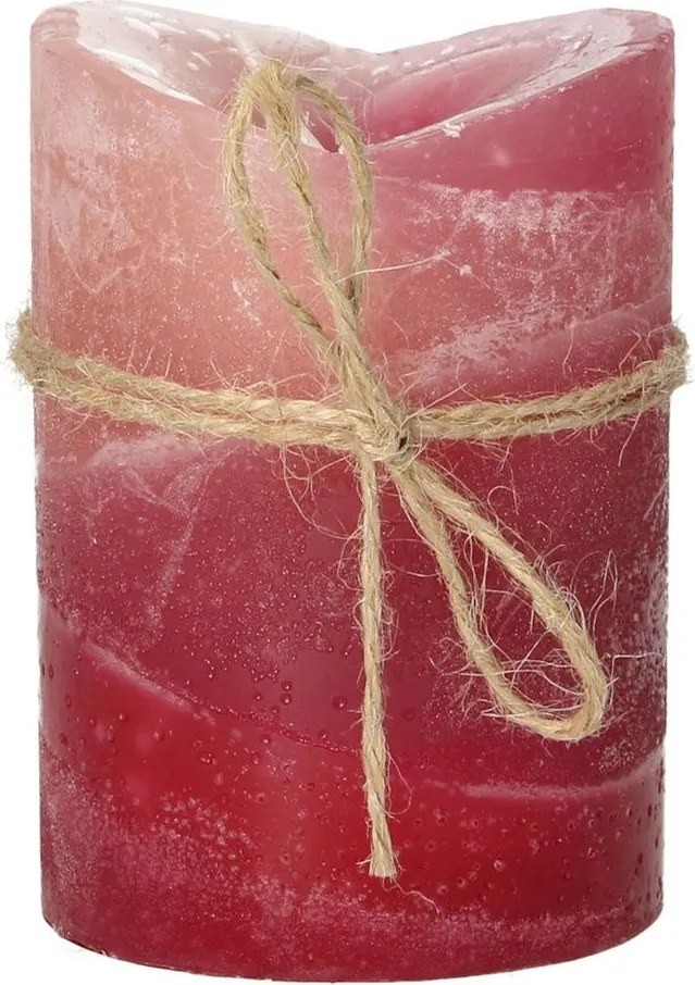 Svíčka Dorotea 10cm raspberry