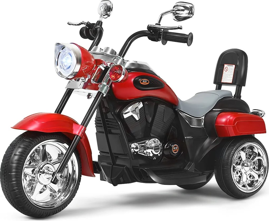 Costway Motocyklový elektrický motocykl ve stylu Chopper Dětský motocyklový