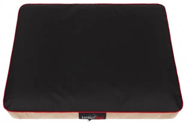 Obdélníkový matrac XL černý