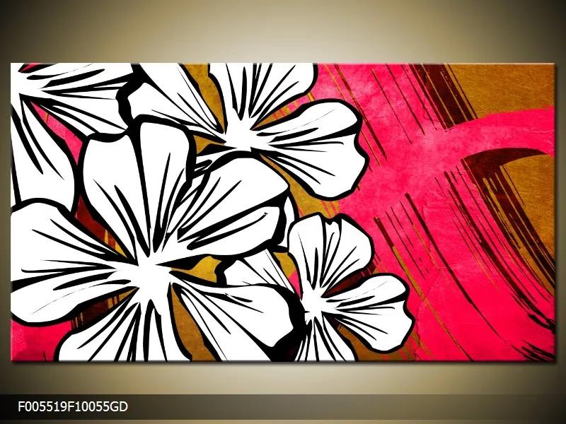 Abstraktní obraz - květiny (), 40 dalších rozměrů