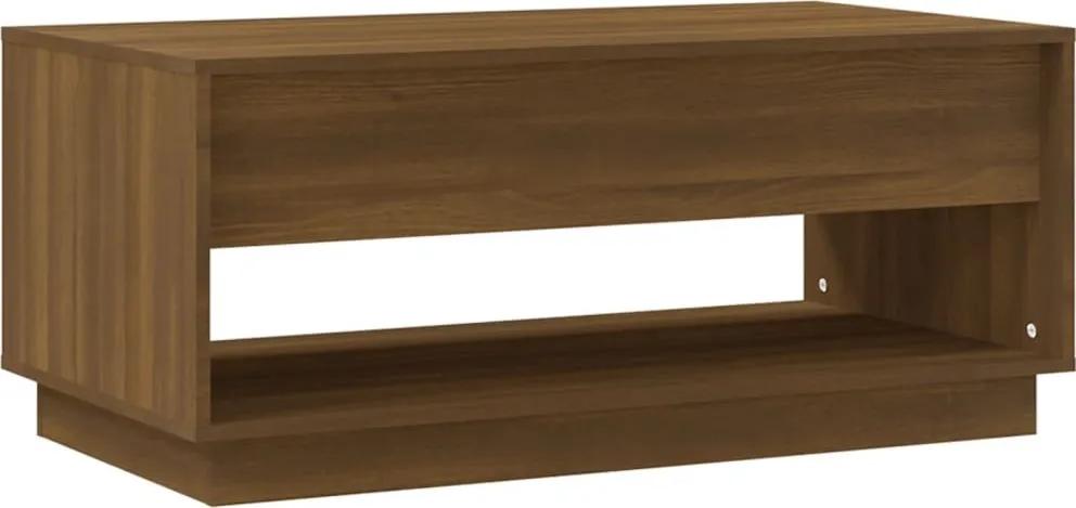 vidaXL Konferenční stolek 102,5x55x44 cm kompozitní dřevo [812980] Barva: Černá
