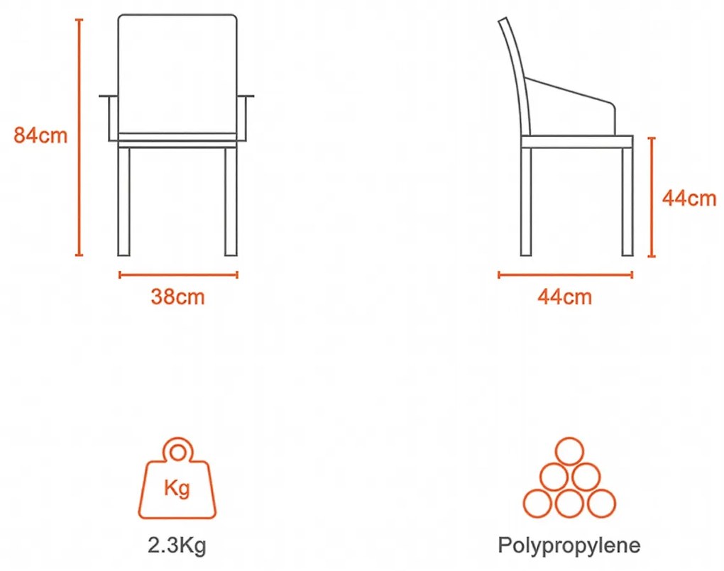 Ratanové křeslo Night 52 x 56 x 84 cm