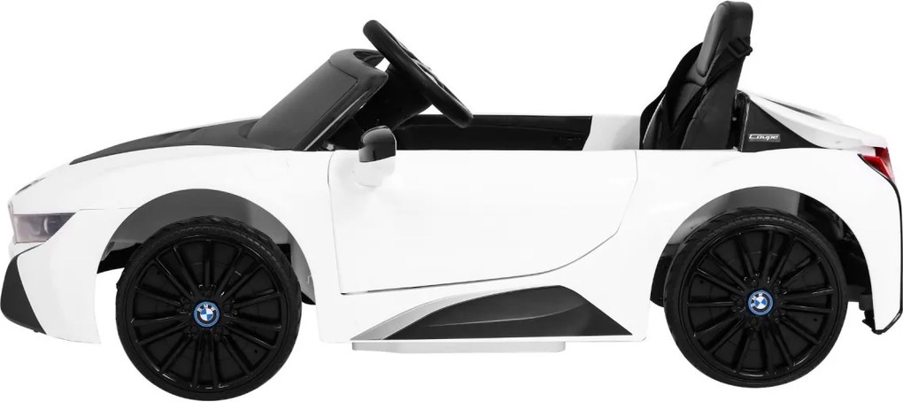 Ramiz Elektrické autíčko BMW i8 Lift bílé + dálkové ovládání