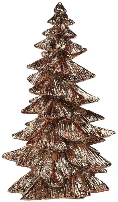 LENE BJERRE Vánoční stromek SERAFINA, měděný, výška 15 cm