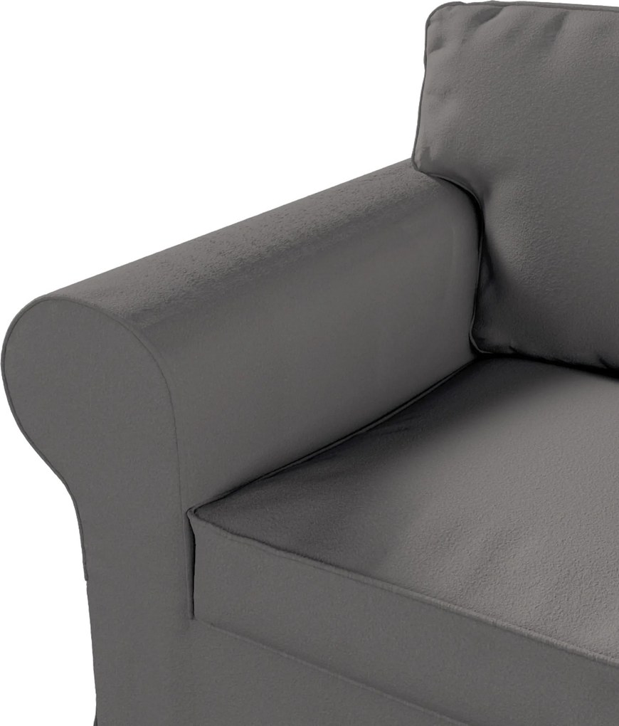 Potah na křeslo IKEA Ektorp barva béžová látka pletený vzor