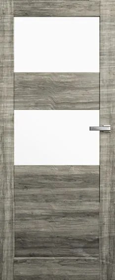 Interiérové dveře vasco doors TEO model 4 Průchozí rozměr: 70 x 197 cm, Orientace dveří: Levé dveře, Dekor: Buk jasmínový