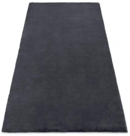 Dywany Luszczow Kusový koberec BUNNY antracit, imitace králíčí kožešiny Rozměr koberce: 180 x 270 cm