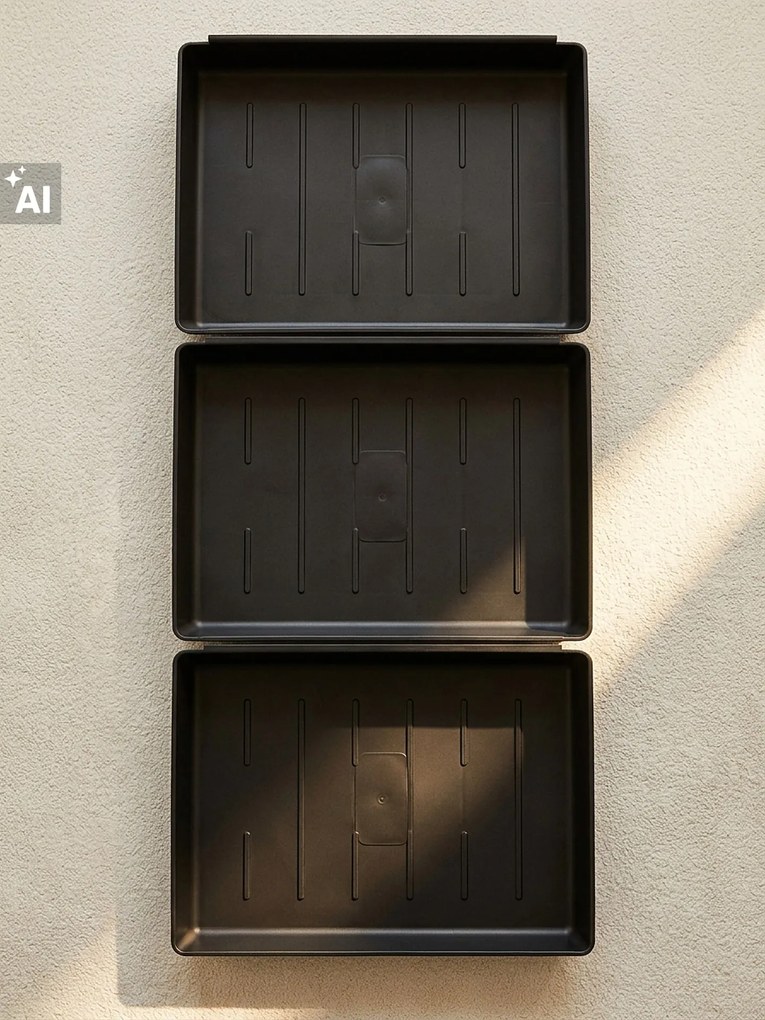 Sinsay - Podložky pod boty 3 pack - černá