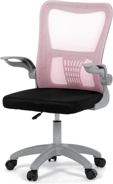 Dětská otočná židle růžová KA-K2008 PINK