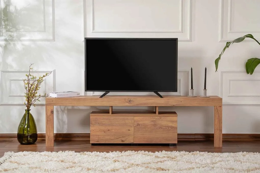 Designový TV stolek Kalina 180 cm atlantská borovice