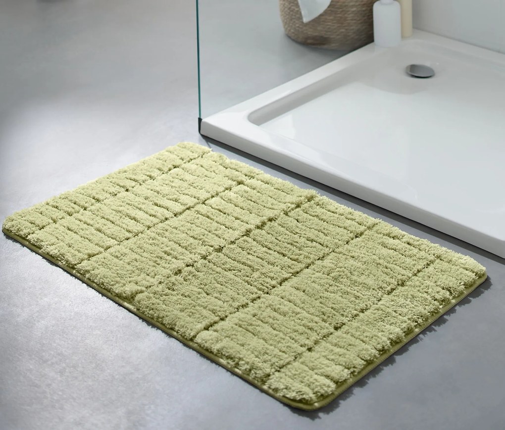 Tchibo - Předložka do koupelny Comfort - barva: zelená