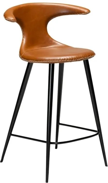 Barová židle DanForm Flair 90 cm, ekokůže, vintage hnědá