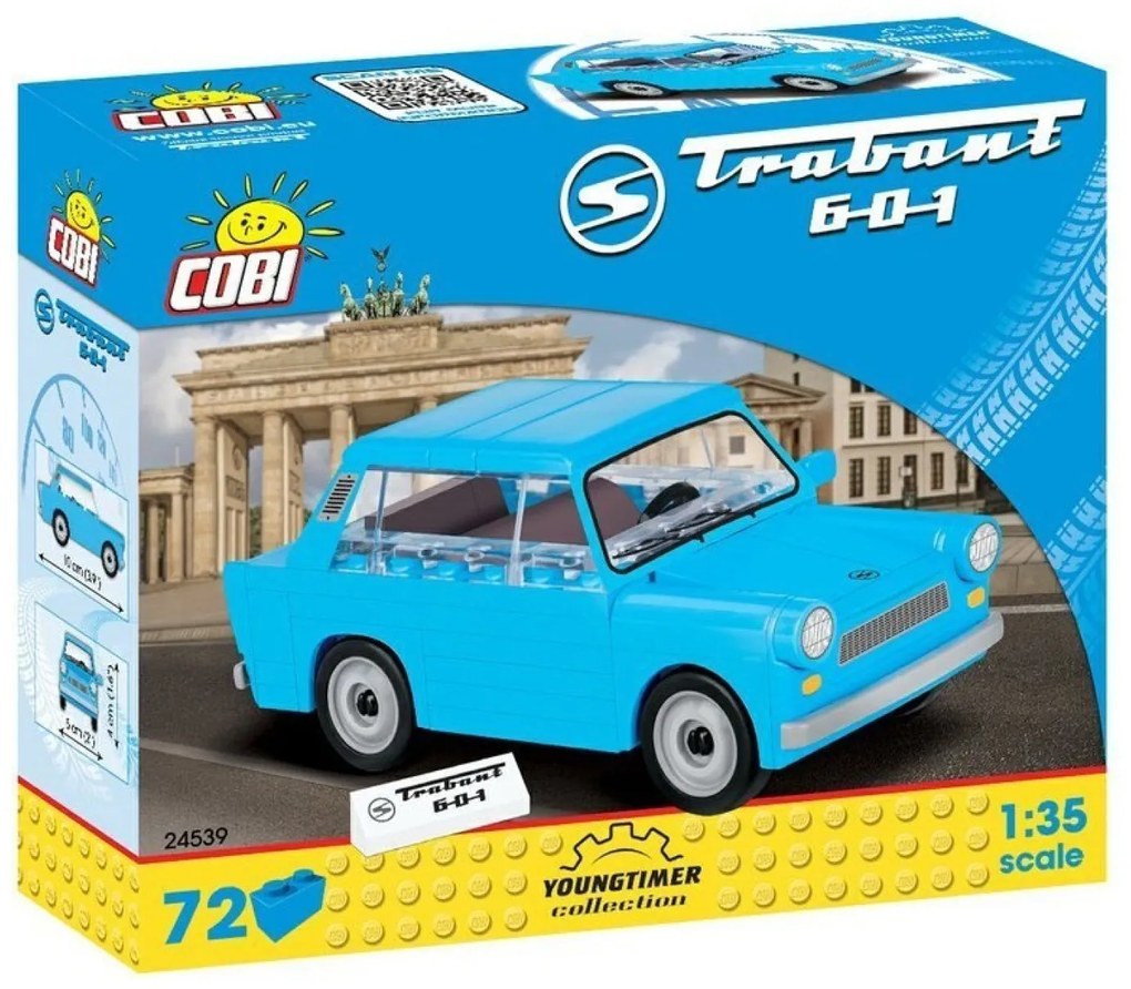 Cobi 24539 trabant 601, 1:35, 72 k